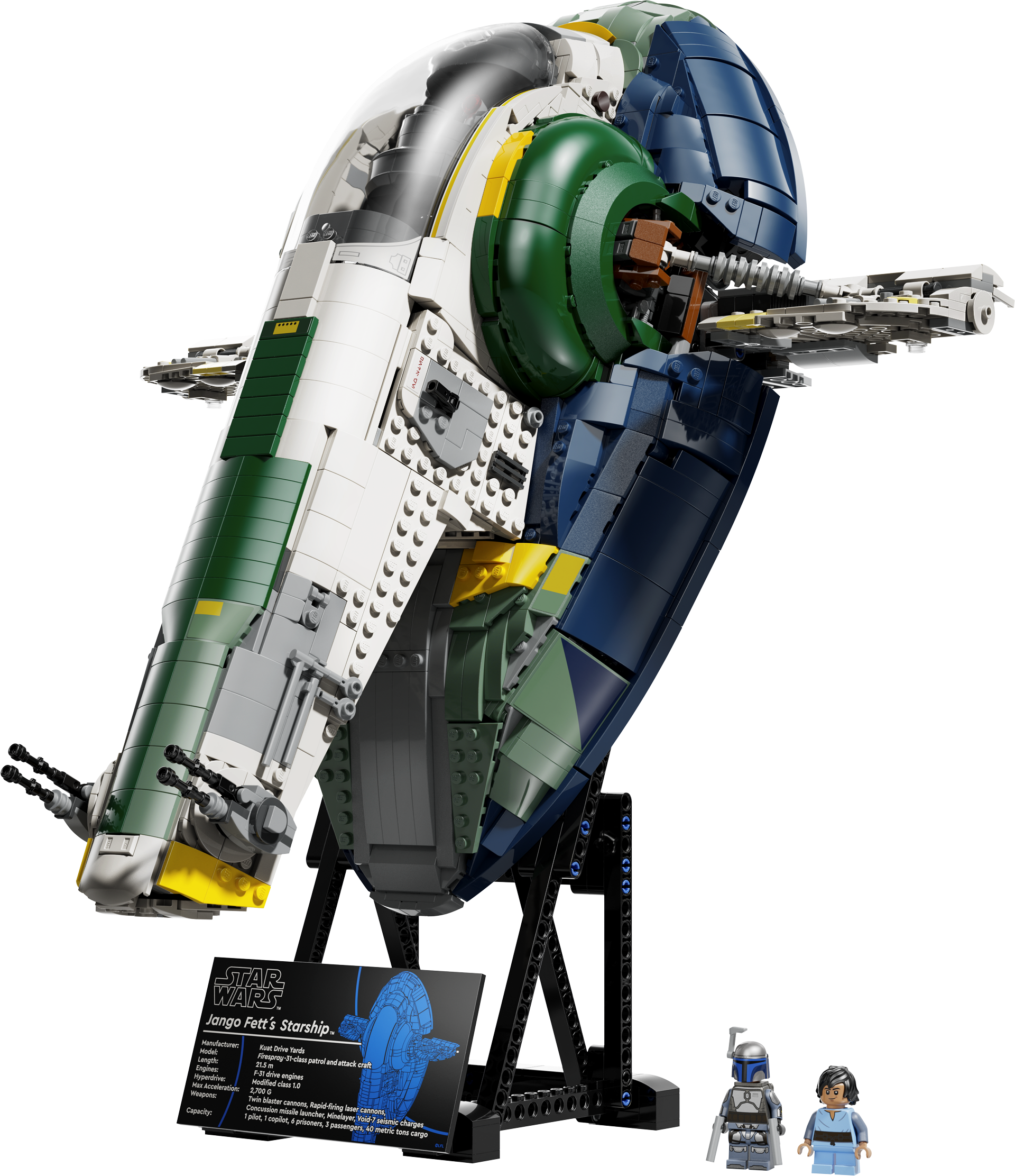 Jango Fett's Starship 75409 | LEGO – alab.toys