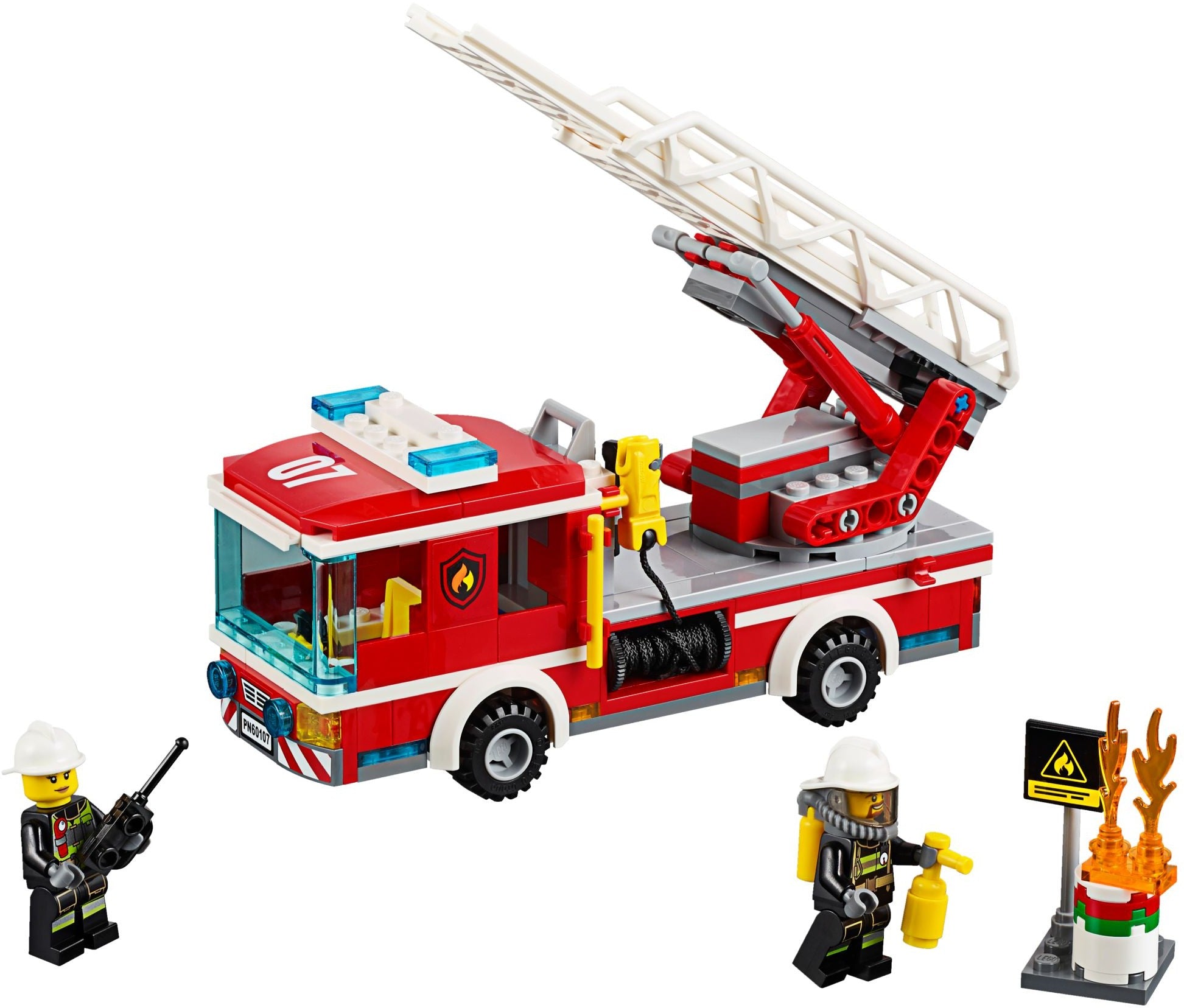 Fire Ladder Truck 60107 | LEGO® City – alab.toys