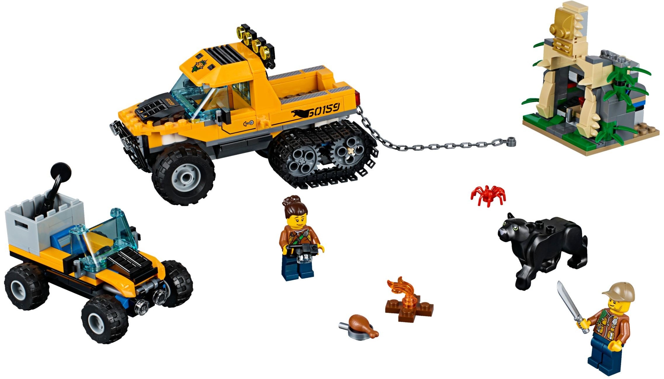 Jungle Halftrack Mission 60159 | LEGO® City – alab.toys